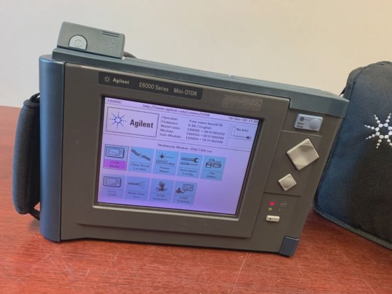 Agilent E6000C Multimode 850/1300nm Mini OTDR, option 003 installed in ...