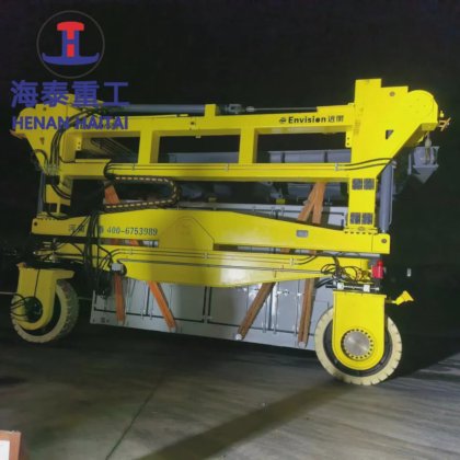 China Tire Mounted Bess Container Straddle Handling Crane in Henan, China