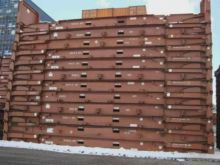 Used Flat Rack Shipping Container Prices for sale. Cedarapids equipment ...