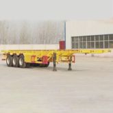 Used Semi Trailer With Container Frame for sale. Custom Built equipment ...
