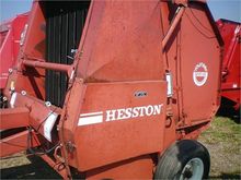 Used Hesston Round Balers for sale. Massey ferguson and more.